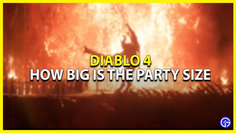 What Is Diablo 4 Max Party Size Right Now?- Gamer Tweak
