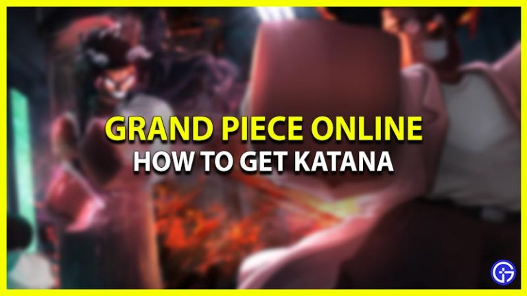 How To Get Katana In Grand Piece Online (GPO)