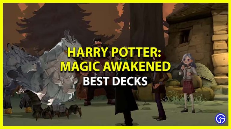Harry Potter Magic Awakened Best Decks For Solos, Duos & PvE