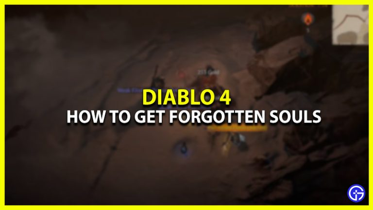 How To Get & Farm Forgotten Souls In Diablo 4 - Gamer Tweak