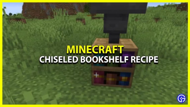 How To Craft A Chiseled Bookshelf In Minecraft 1.20