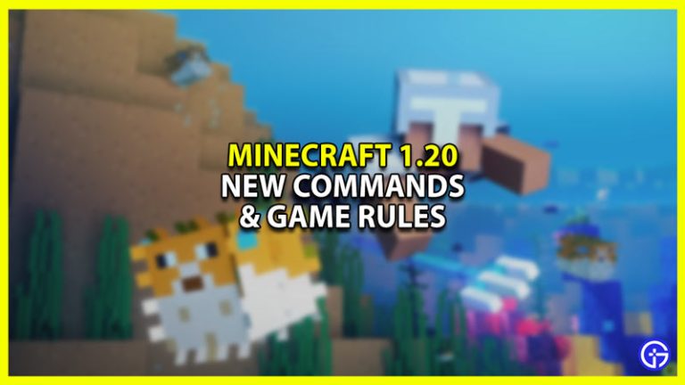All Minecraft 1.20 New Commands & Game Rules - Gamer Tweak