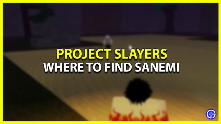 Where To Find Sanemi In Project Slayers