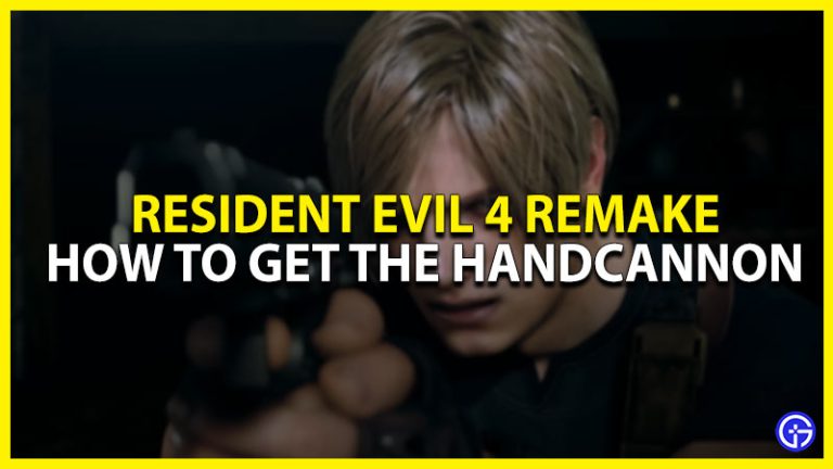 How To Get The Handcannon In Resident Evil 4 Remake (RE4)