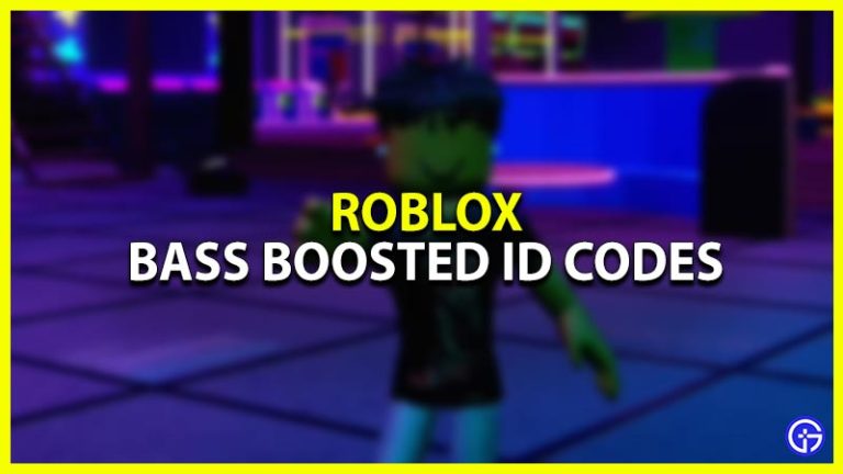 Bass Boosted Roblox ID Codes - Gamer Tweak