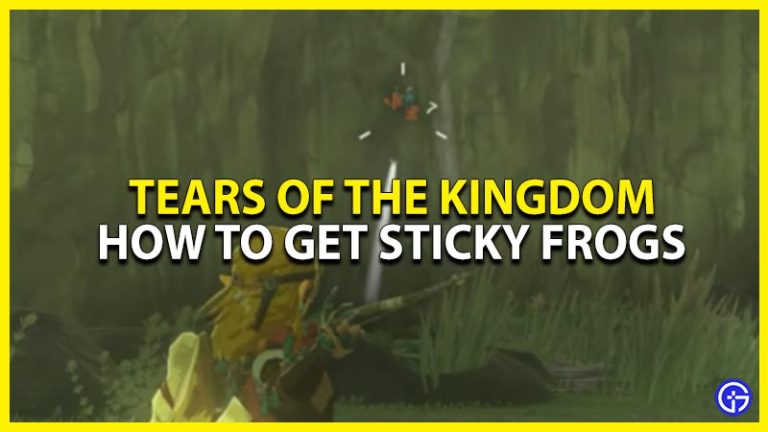 How To Get Sticky Frogs In TOTK (Tears Of The Kingdom)