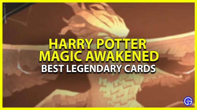Harry Potter Magic Awakened Best Legendary Cards