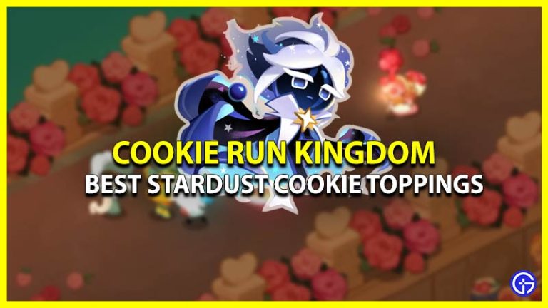 Best Stardust Cookie Toppings In CRK (Cookie Run Kingdom)