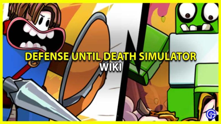 Defense Until Death Simulator Complete Wiki - Gamer Tweak