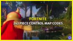 What Is The Code For The Best 2v2 Piece Control Map In Fortnite