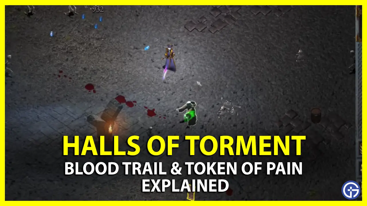 What Are Blood Trails In Halls Of Torment: Token Of Pain Explained