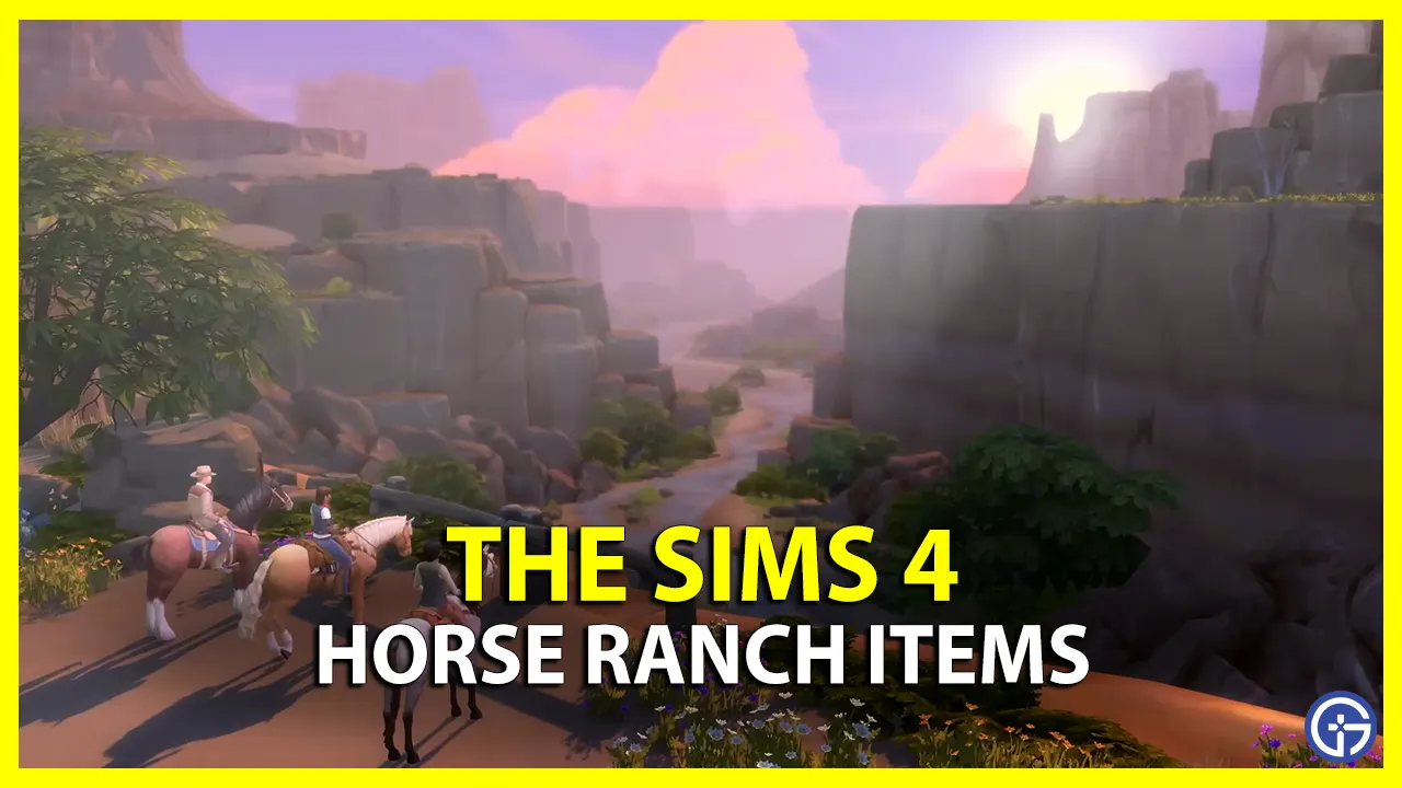 The Sims 4 Horse Ranch DLC Items, Skills, And Tasks List