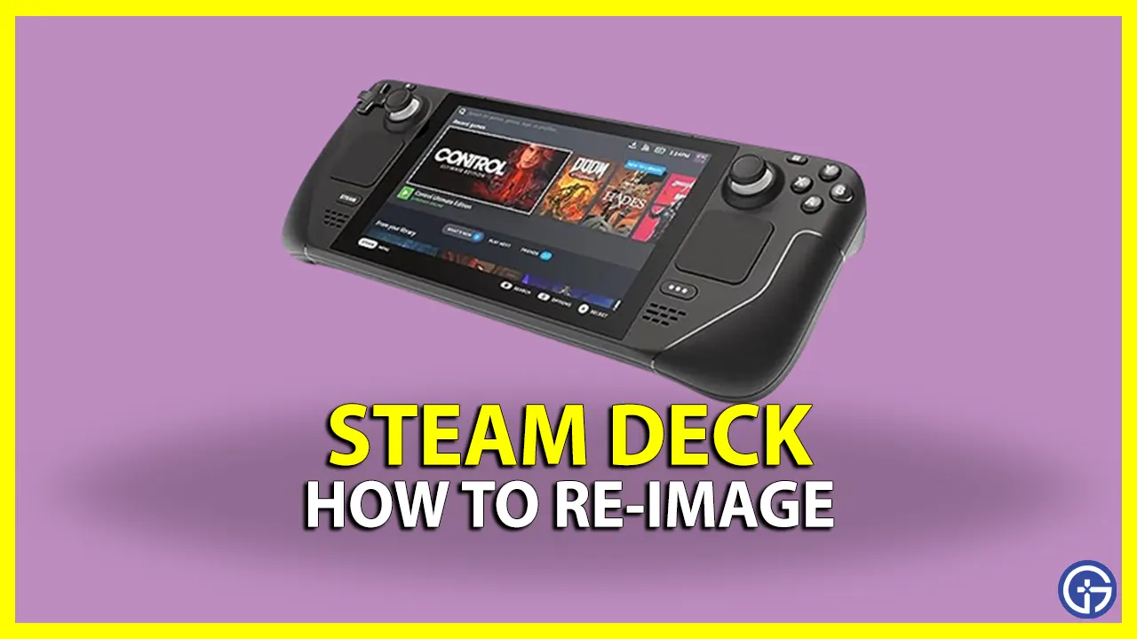 Steam Deck Recovery Image Guide (Restore SteamOS)