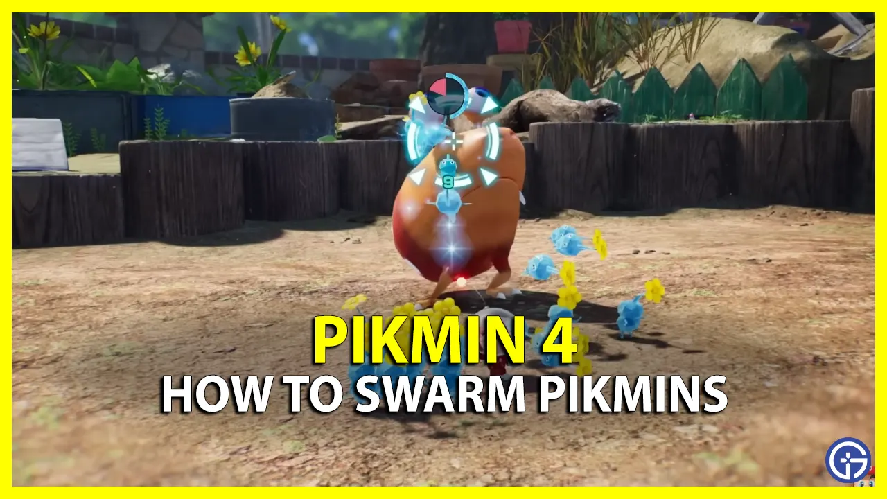 How To Swarm (Form Line) In Pikmin 4 - Unlock Lineup Trumpet