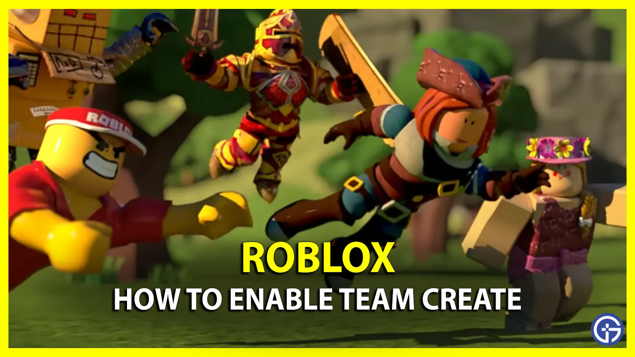 How To Activate Team Create On Roblox Studio - Gamer Tweak