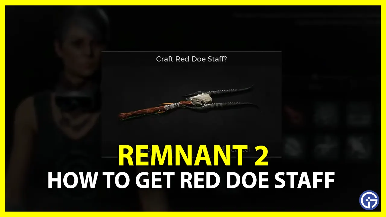 Remnant 2 Red Doe Staff - How To Get Melee Weapon