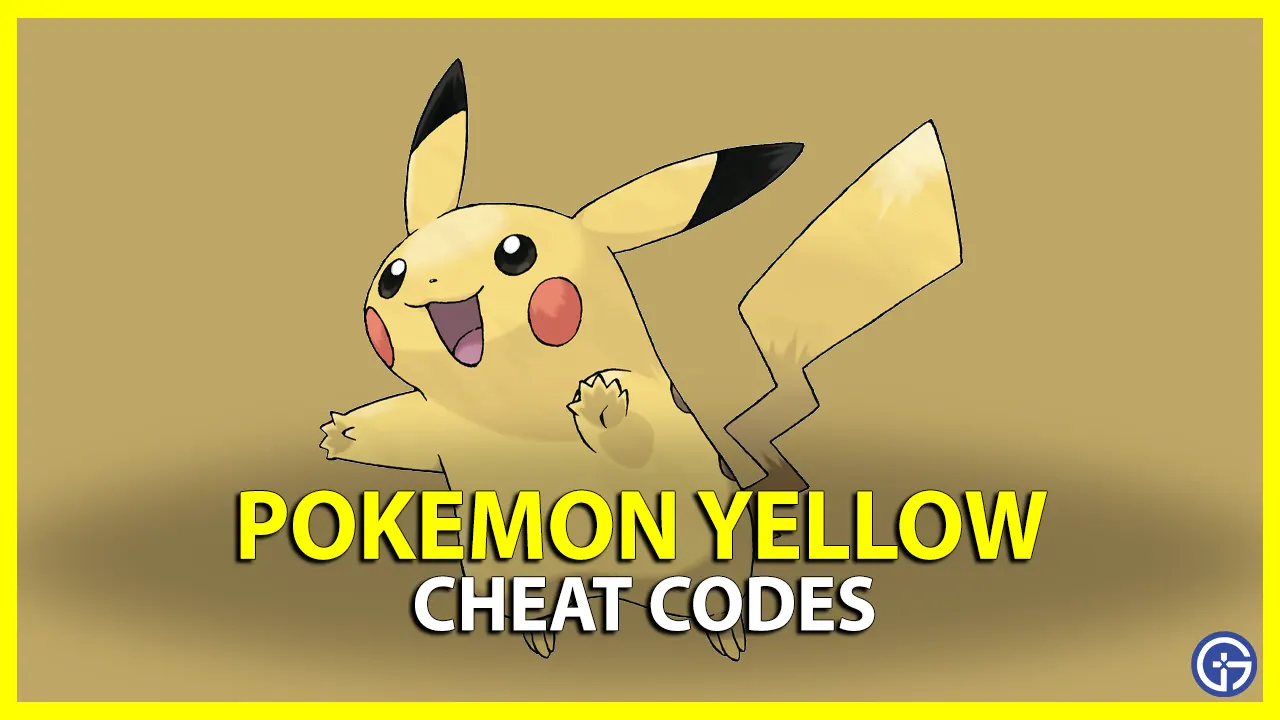 Pokemon Yellow: All Cheats & How To Use These Codes