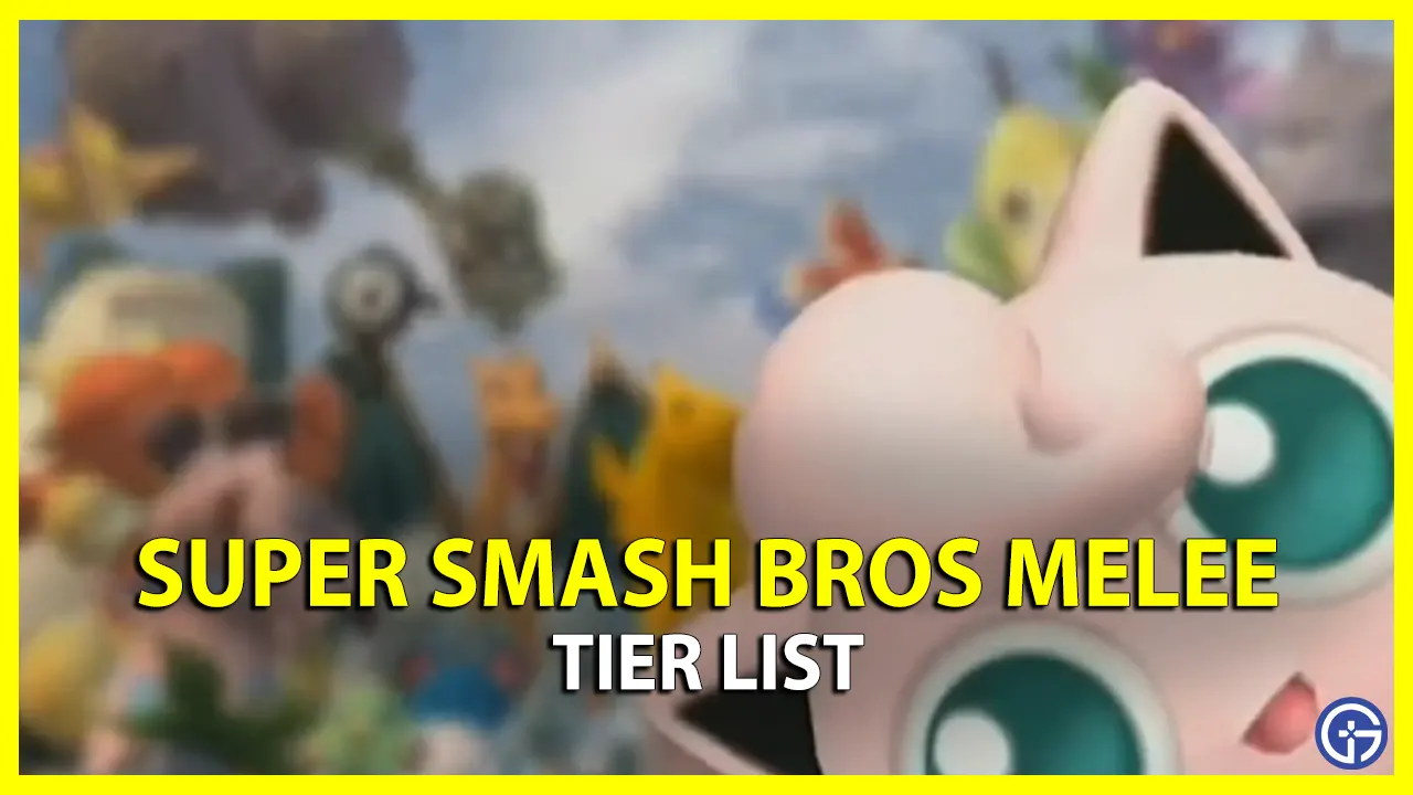 Smash Melee Tier List - All SSBM Characters Ranked