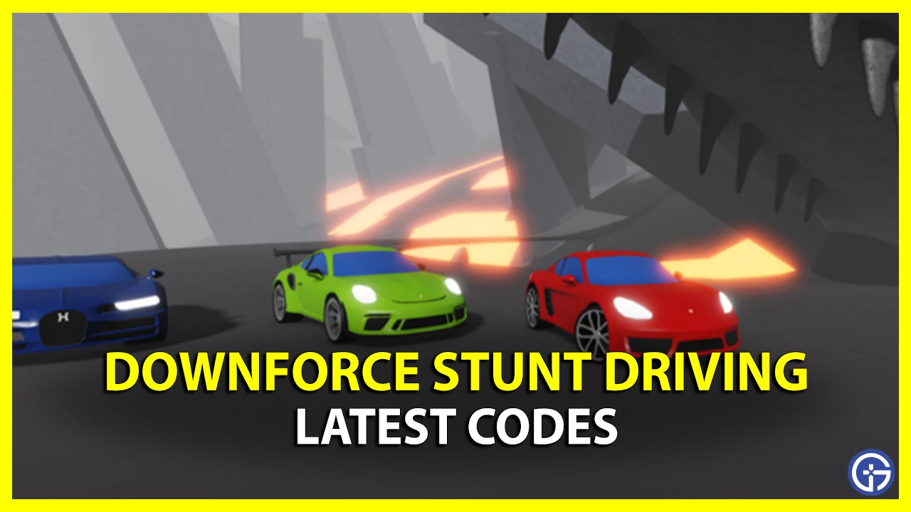 DownForce Stunt Driving Codes (September 2023) Roblox - Gamer Tweak