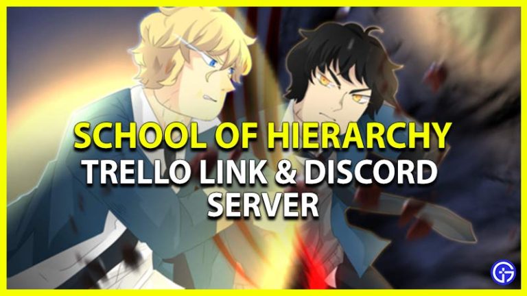 School Of Hierarchy Trello Link & Discord Server (Official)