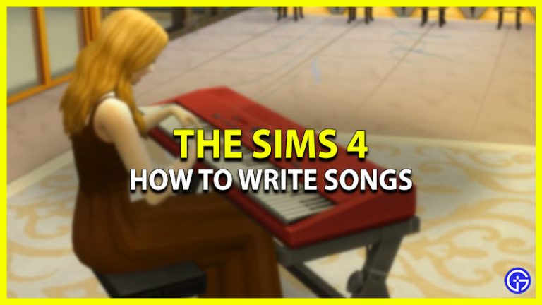 How To Write & License Songs In Sims 4 - Gamer Tweak