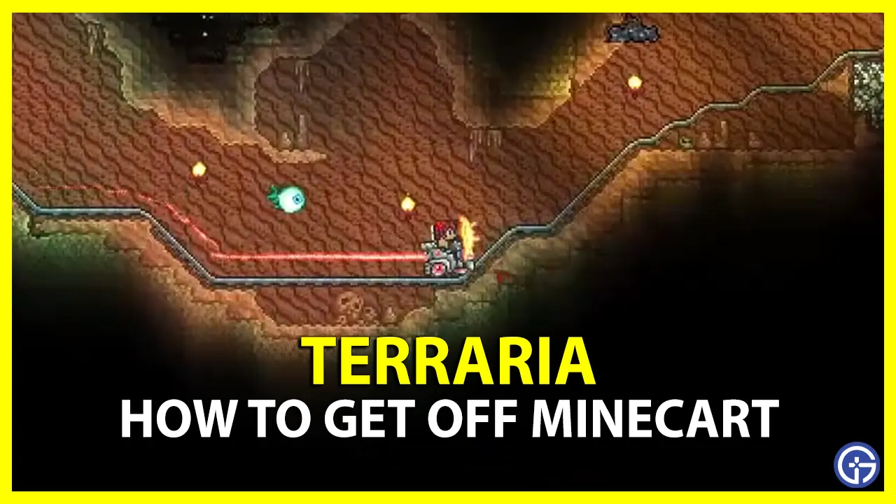 Terraria: How To Get Off Minecart - Gamer Tweak