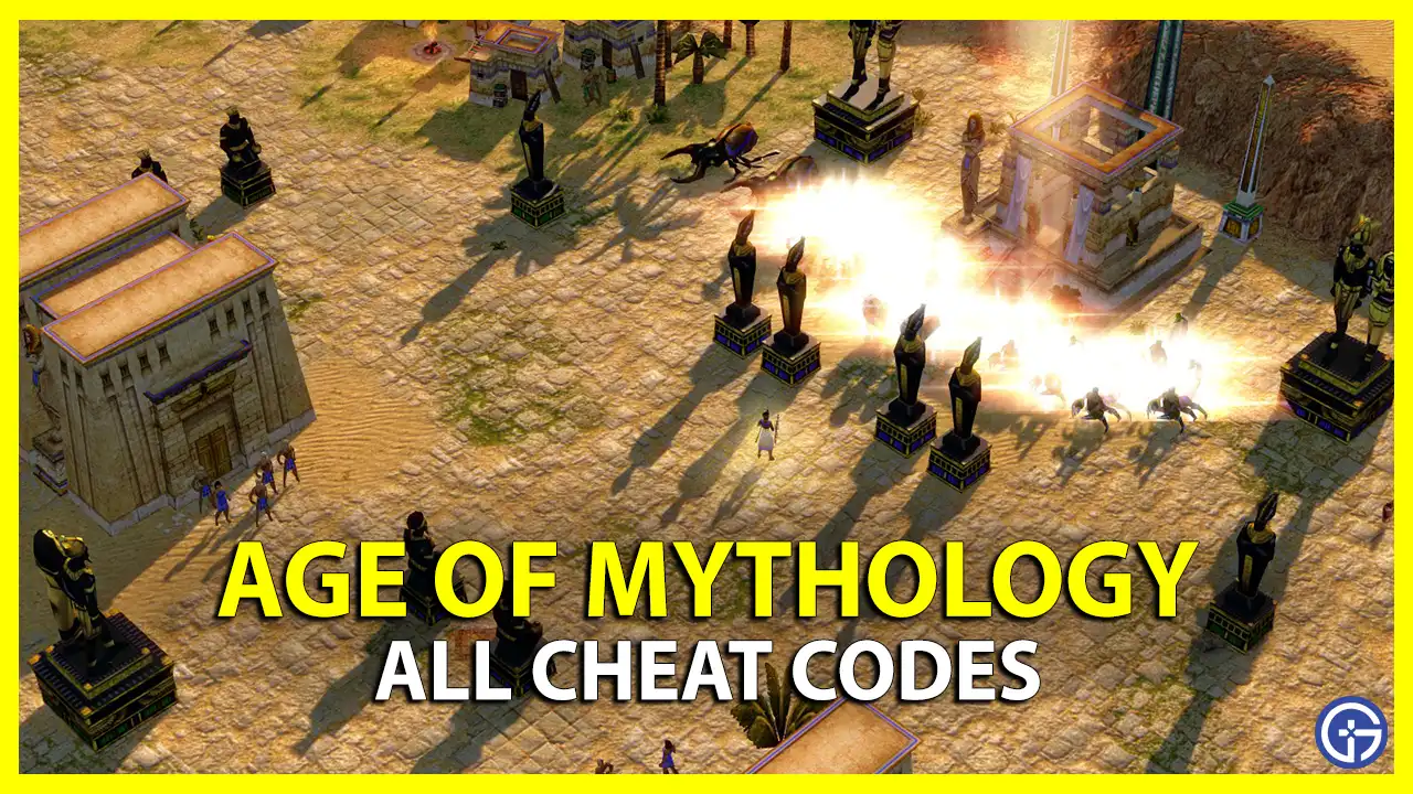 Age Of Mythology Cheat Codes - Gamer Tweak
