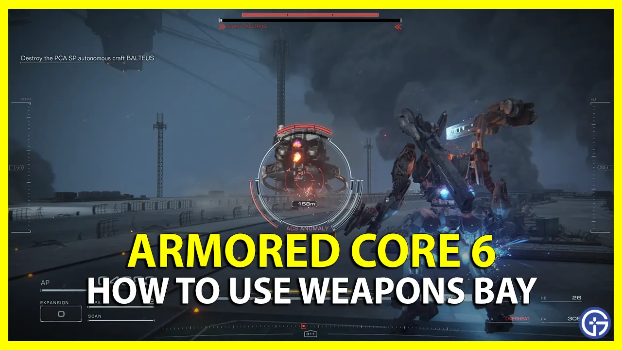 Armored Core 6 Weapons Bay: How To Unlock & Uses Explained