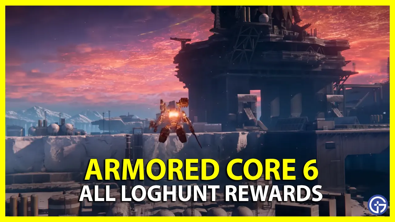 All Rewards In the Loghunt Program Of Armored Core 6 (AC6)