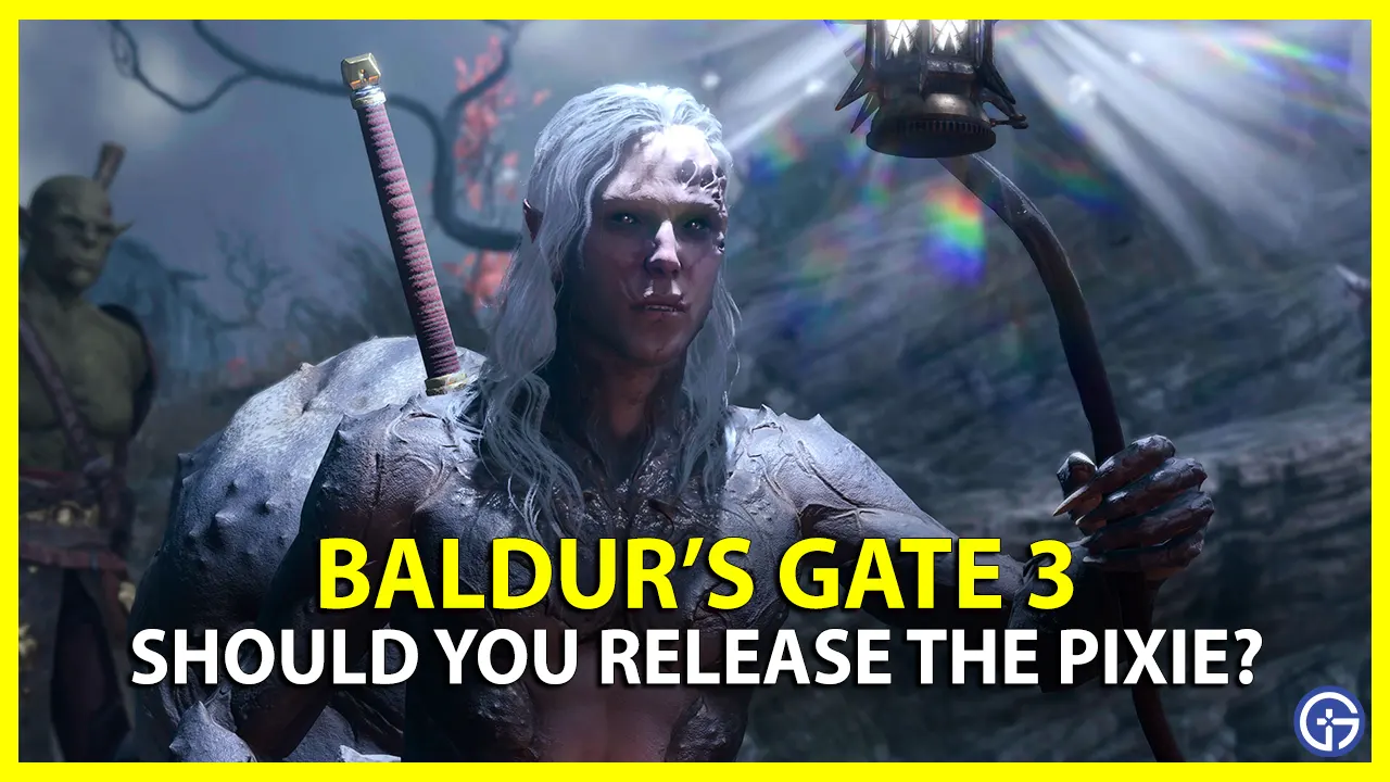 Baldur's Gate 3: Should You Keep Or Release The Pixie? - Gamer Tweak