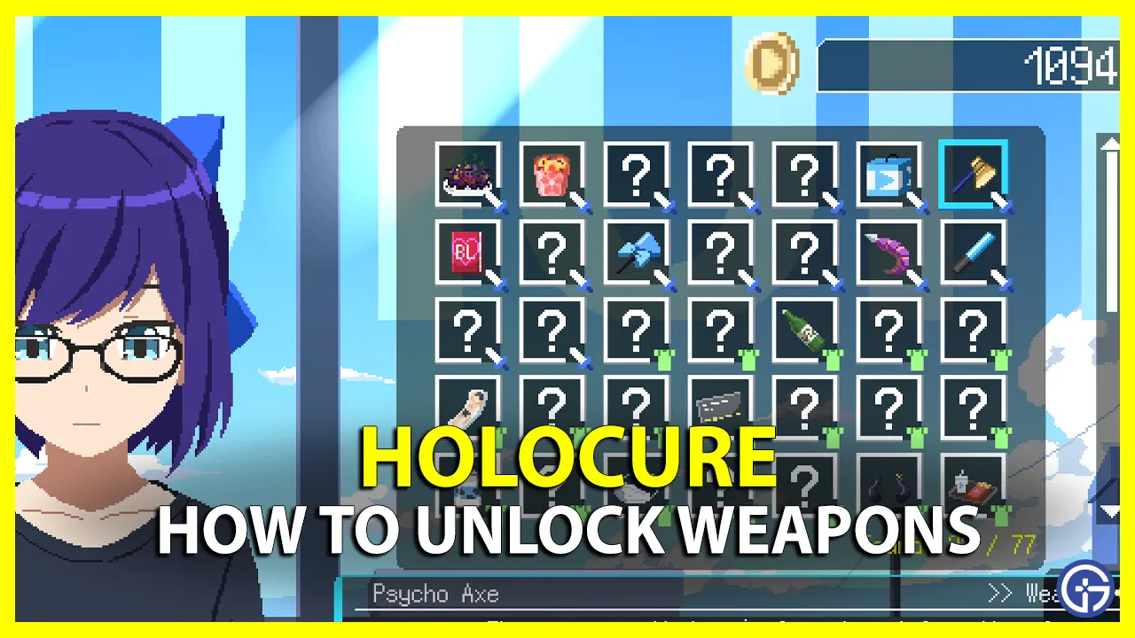 HoloCure Weapon Guide: How To Unlock & Upgrade Them