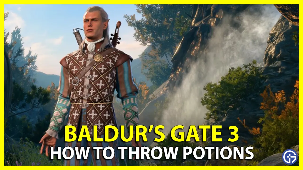 Baldur's Gate 3 Throw Potions - How To Heal Multiple Companions