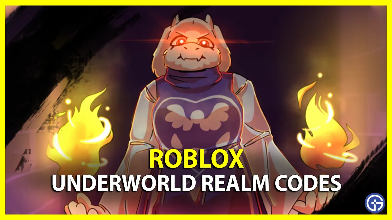 Roblox Underworld Realm Codes (September, 2025) - Gamer Tweak