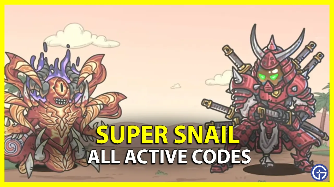 Super Snail Codes (September 2023) - Gamer Tweak