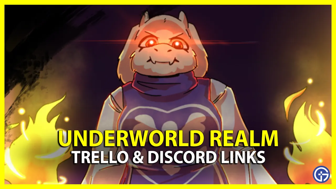 Underworld Realm Trello Link & Discord Server (September 2023)