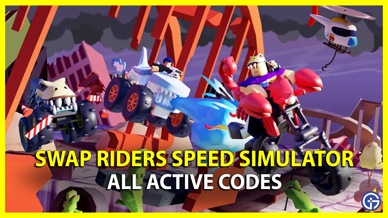 Swap Riders Speed Simulator Codes (August 2023)