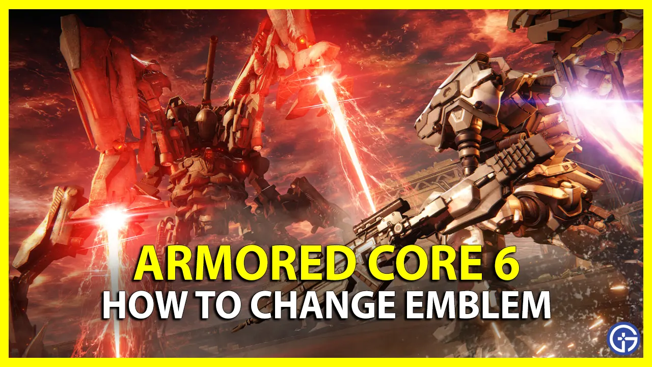 How To Change Emblem In Armored Core 6 (Best Codes) - Gamer Tweak