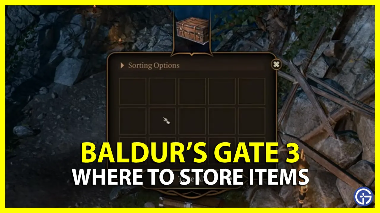 Baldur's Gate 3: Where To Store Items In BG3 - Gamer Tweak