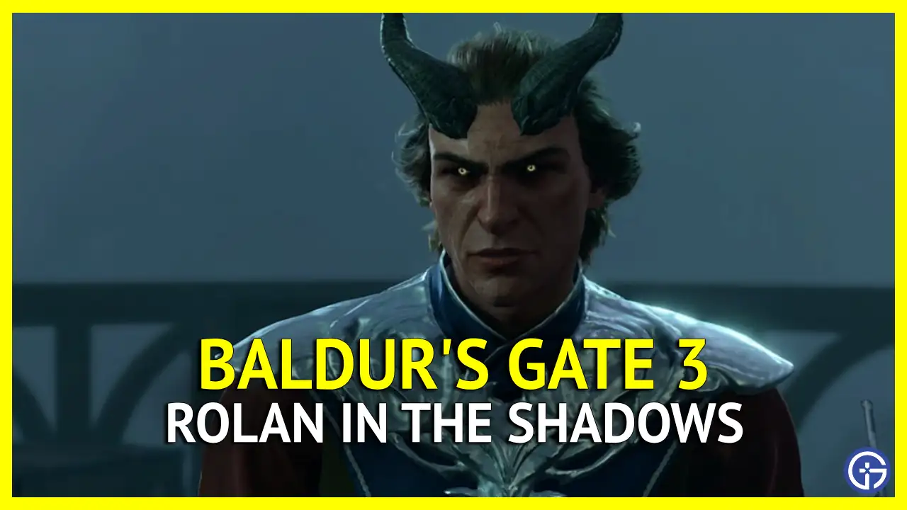 Where To Find Rolan In The Shadows In BG3 - Gamer Tweak