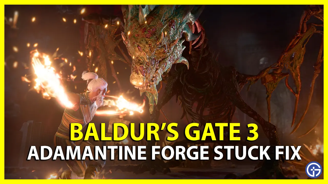 How To Fix Adamantine Forge Stuck In BG3 - Gamer Tweak