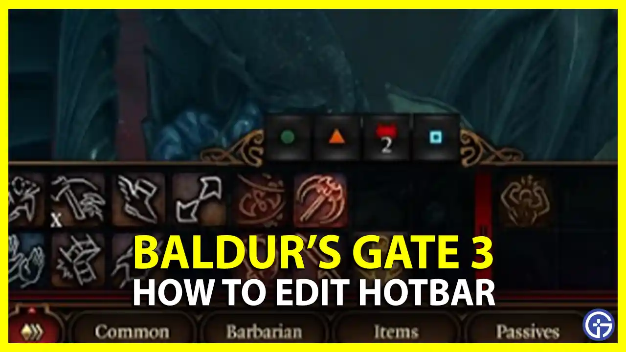 Baldur's Gate 3: How To Edit & Lock Hotbar In BG3