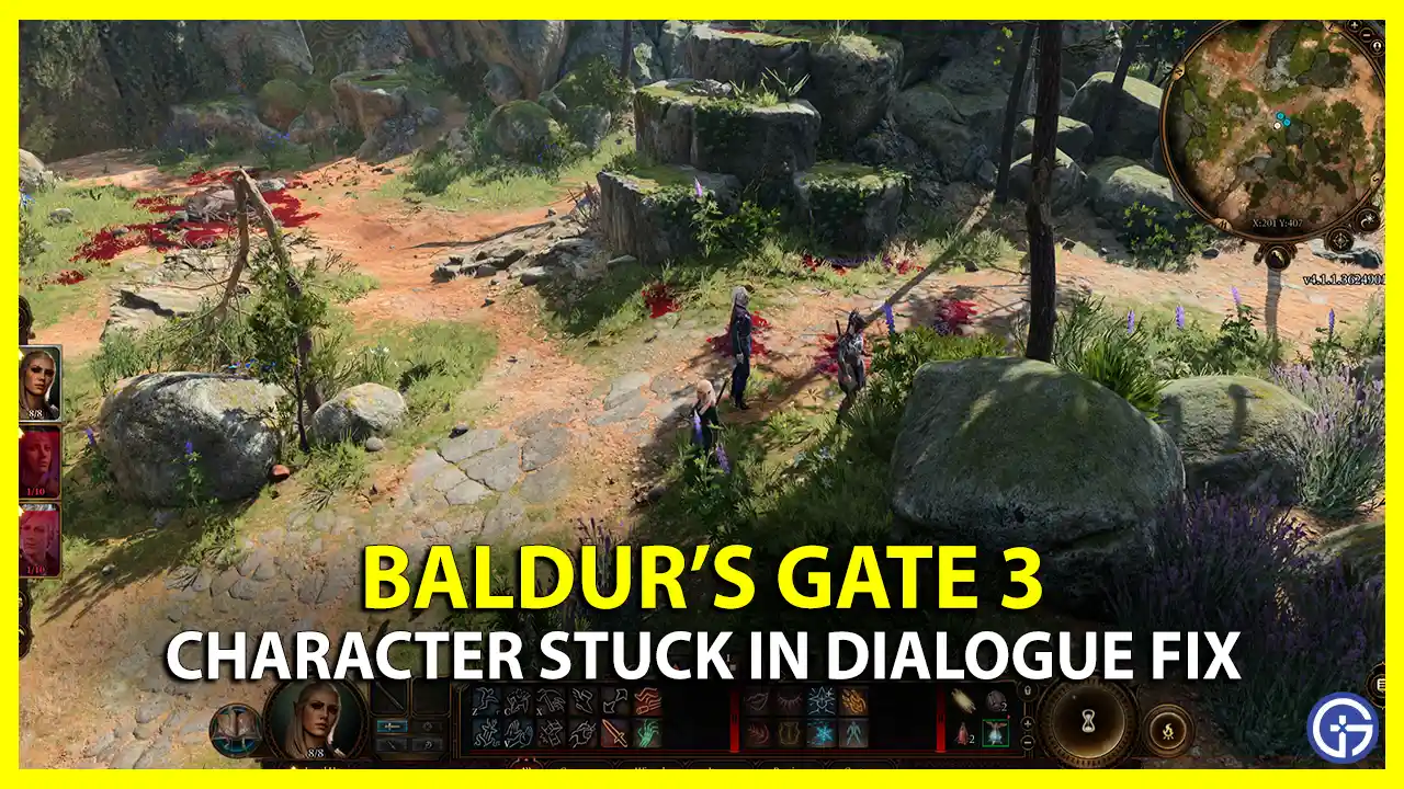 How To Fix Character Stuck In Important Dialogue In BG3 - Gamer Tweak