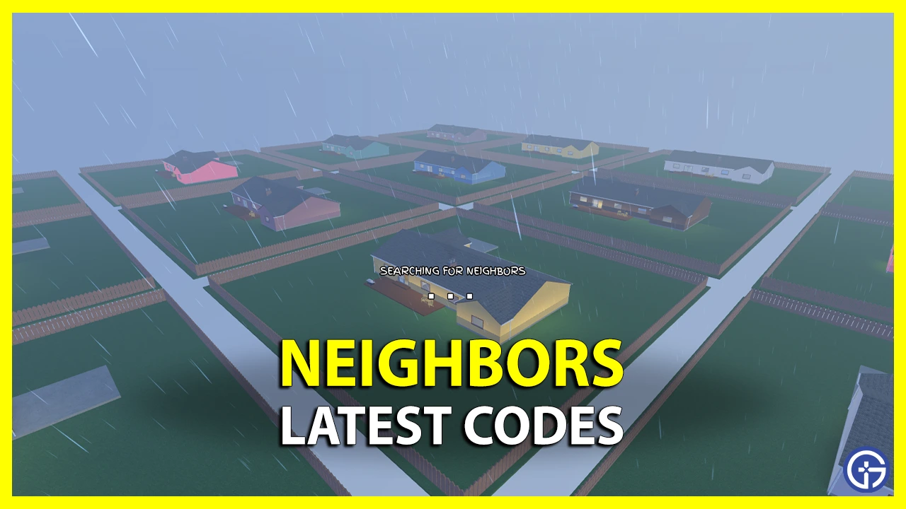 Roblox Neighbors Codes (November 2025)