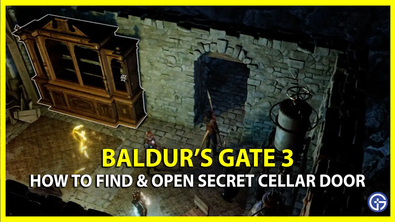How To Open The Secret Cellar Door In BG3