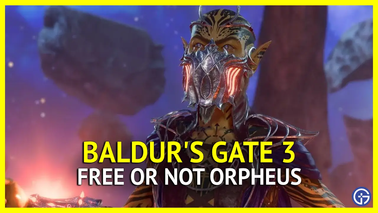 When Should You Free Orpheus in Baldur's Gate 3 (BG3)?