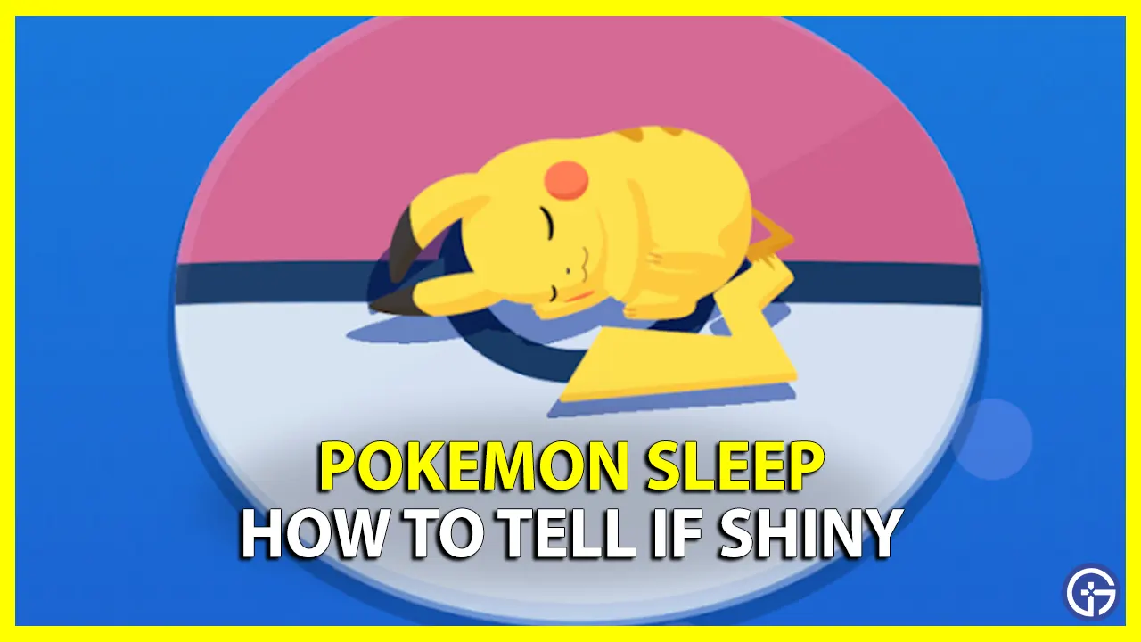 How To Tell If Shiny In Pokemon Sleep - Gamer Tweak