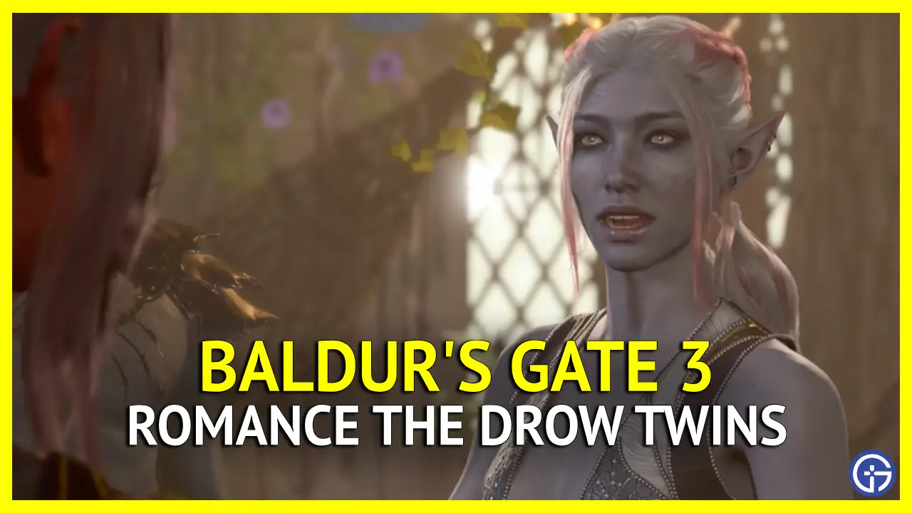 How To Find And Romance The Drow Twins In BG3 - Gamer Tweak