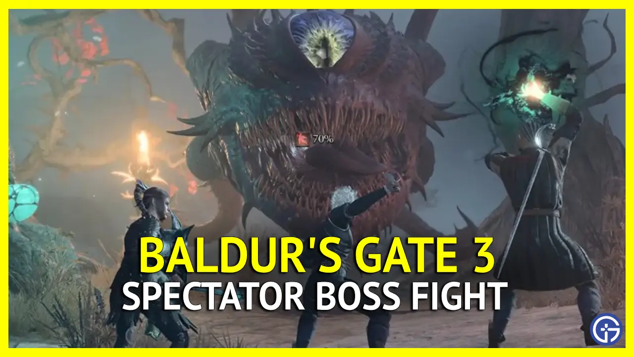 Baldur's Gate 3: How To Beat BG3 Spectator - Gamer Tweak