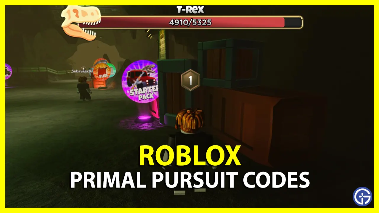Primal Pursuit Codes - Gamer Tweak
