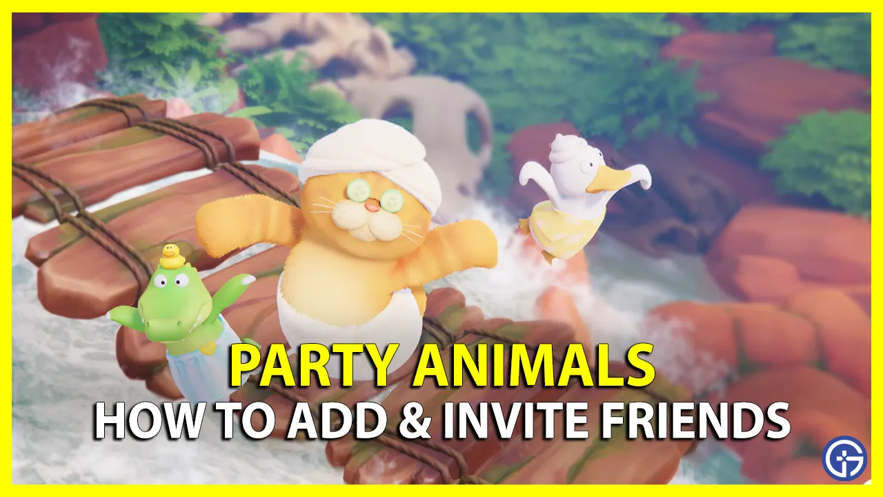 Party Animals Friends - How To Add & Invite Them